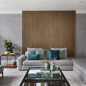 30 formas e ideias de usar painéis ripados - Revestindo a Casa