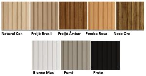 Barras modulares de MDF permitem criar painéis ripados sem obra e com ...