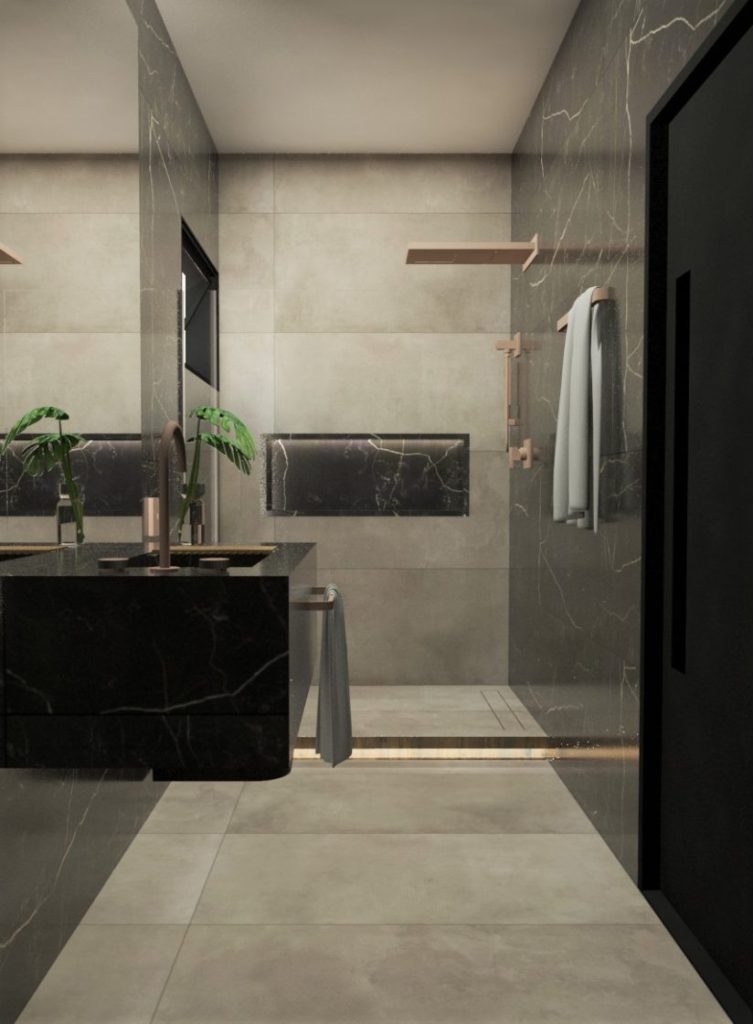 18 pisos para o banheiro e o que levar em consideração na área do box ...