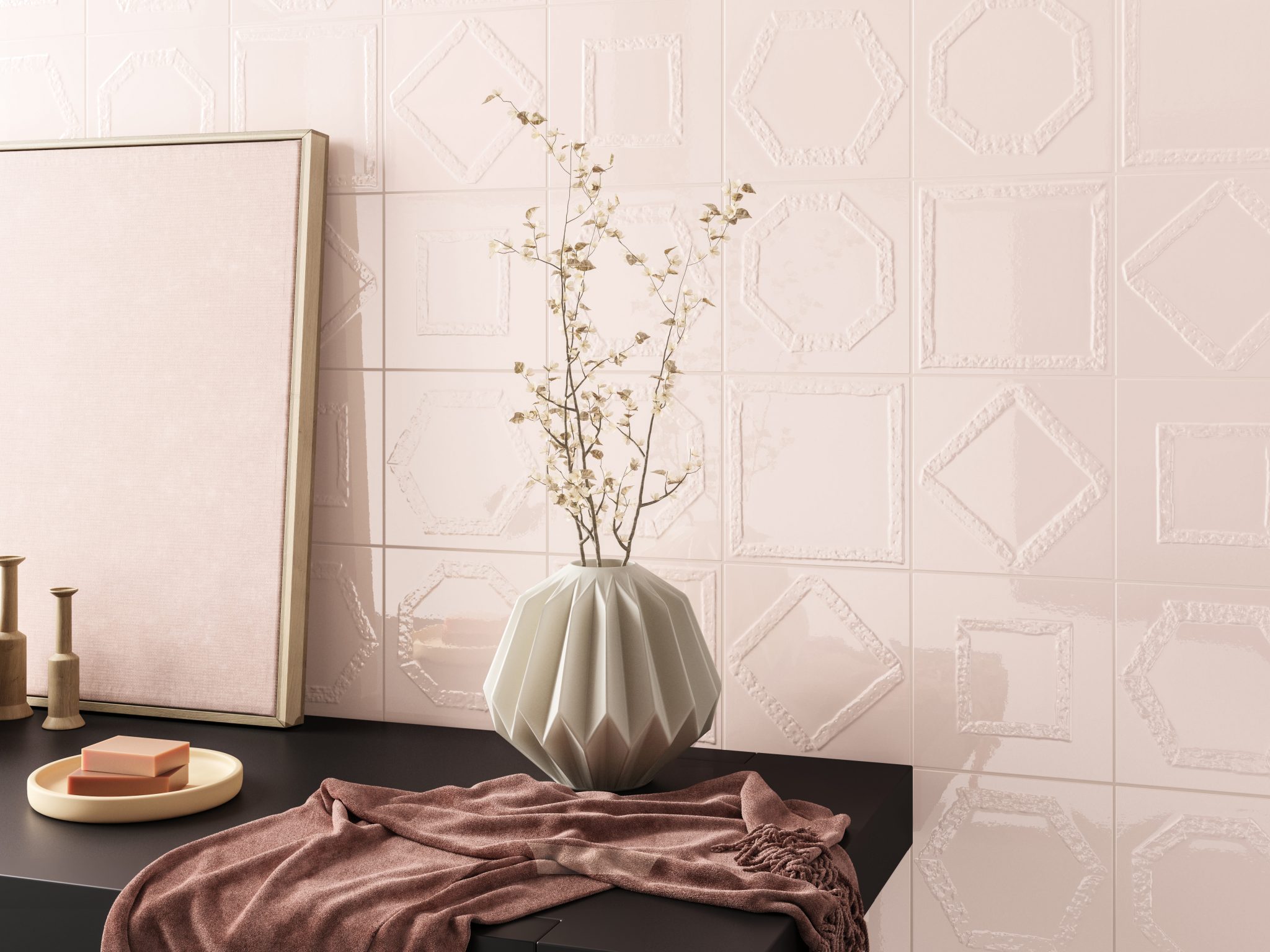 15 revestimentos rosas para usar no seu projeto - Revestindo a Casa